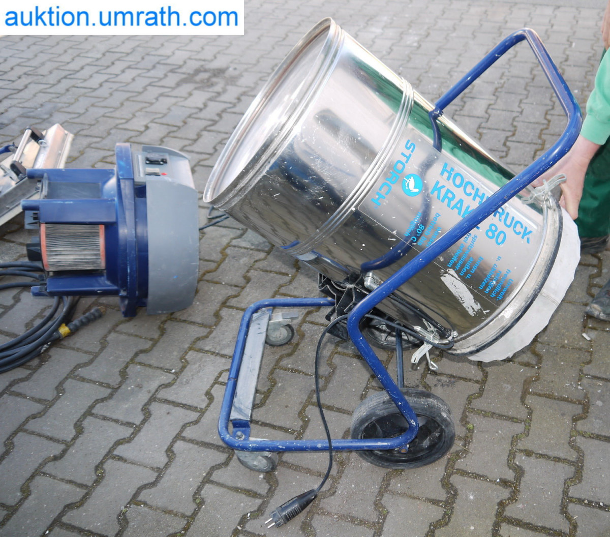 Storch Hochdruck Krake 80 mit 2 Reinigungshauben - Umrath Handel ...